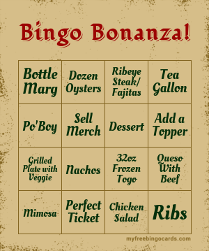 Bingo Bonanza!