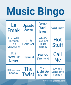 Music Bingo