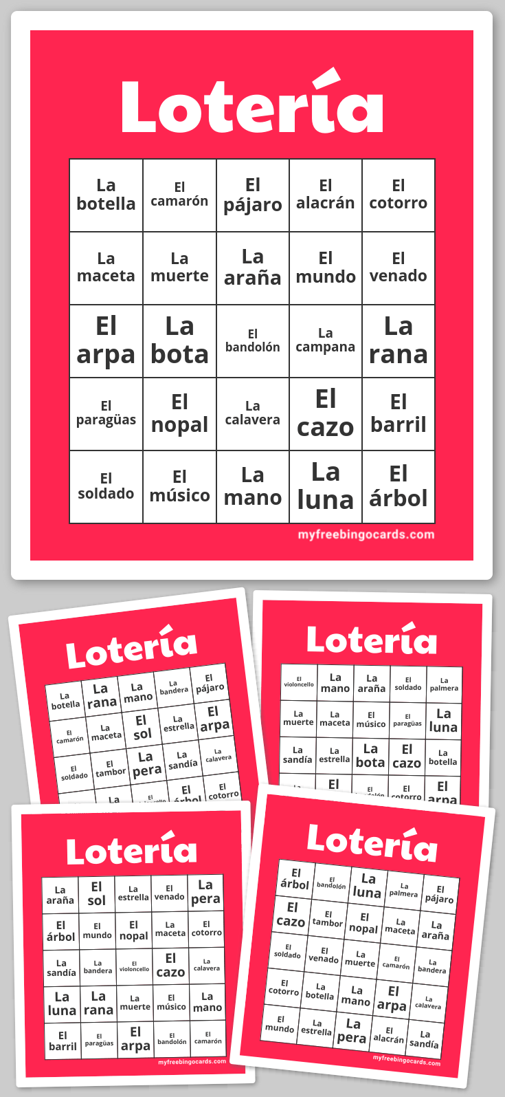 Virtual Lotería Bingo