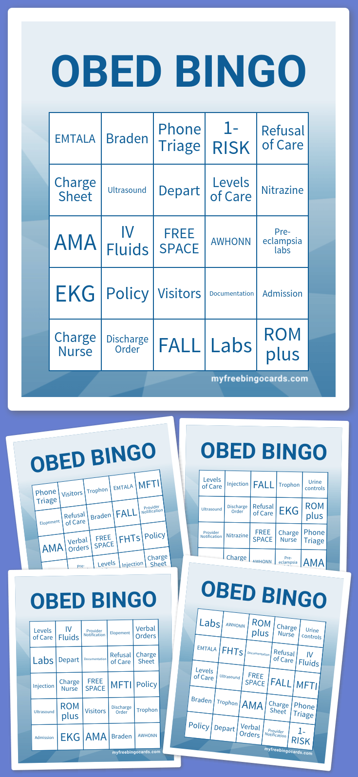 Virtual OBED BINGO