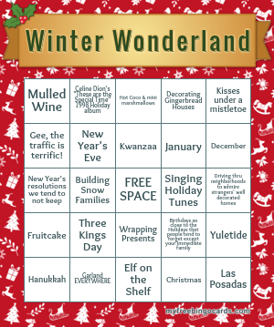 Winter Wonderland Bingo