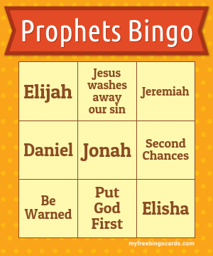 Prophets Bingo