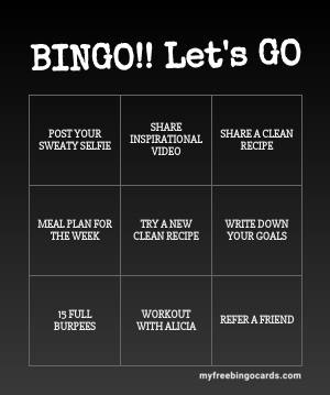 BINGO!! Let's GO