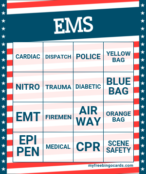 EMS BINGO