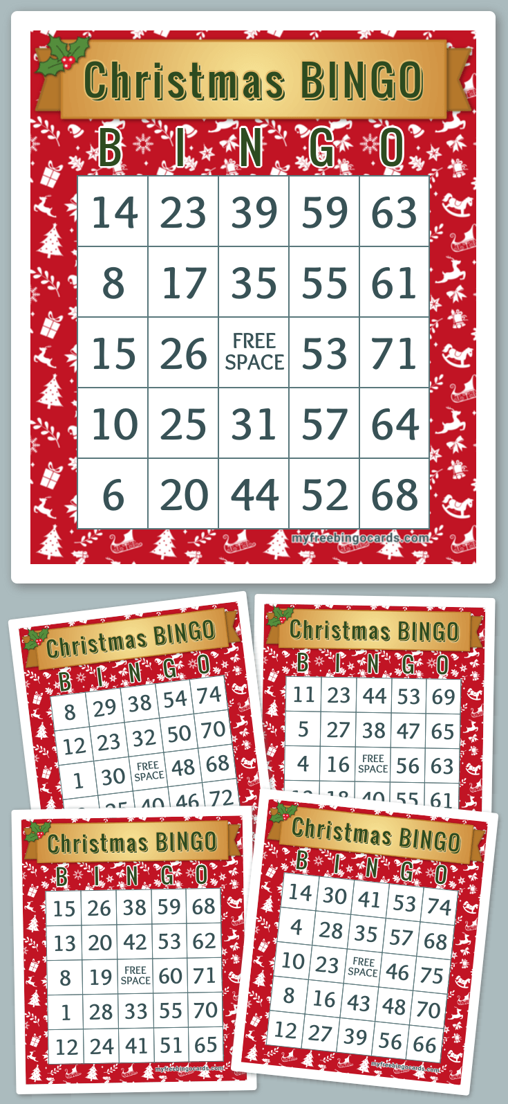 Virtual Christmas BINGO