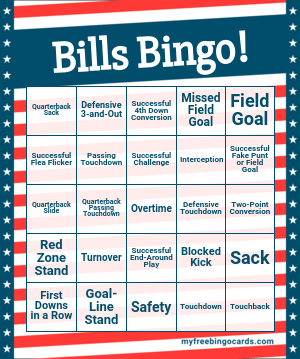 Bills Bingo!