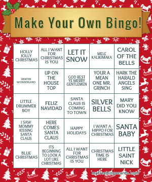 Make Your Own Bingo!