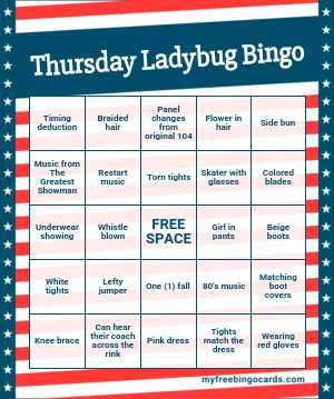 Thursday Ladybug Bingo