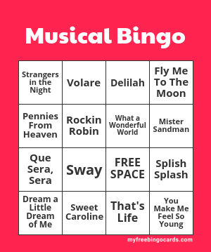 Musical Bingo