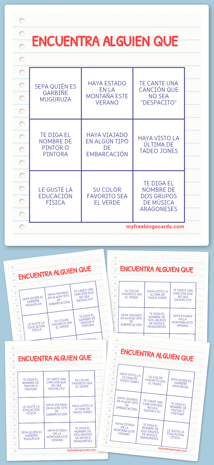 Virtual ENCUENTRA ALGUIEN QUE BINGO