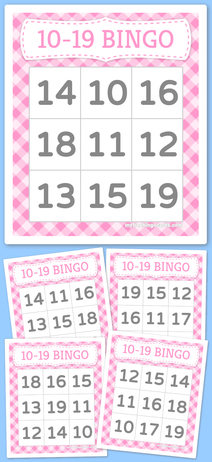 Virtual 10-19 BINGO