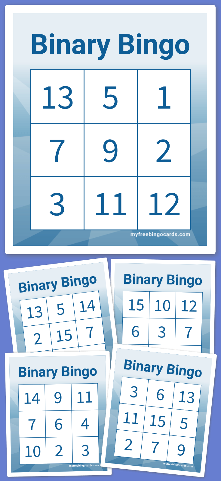 Virtual Binary Bingo