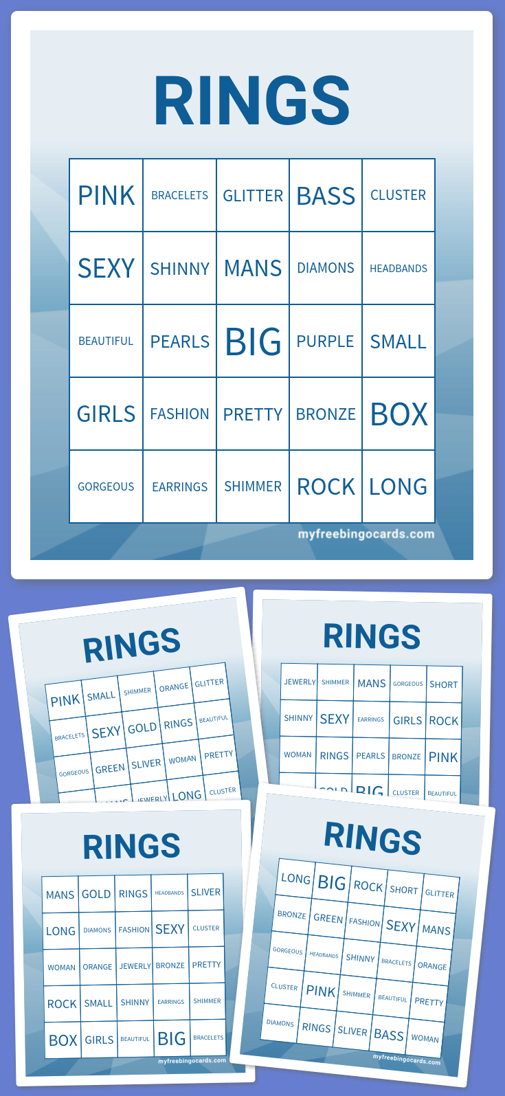 Virtual RINGS BINGO
