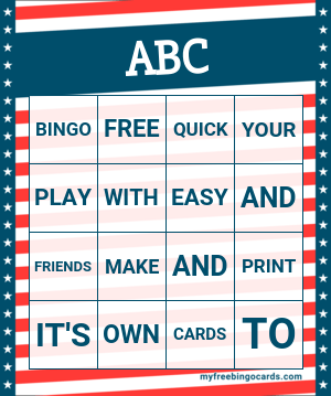 ABC BINGO