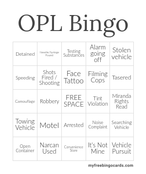 OPL Bingo