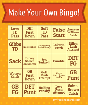 Make Your Own Bingo!