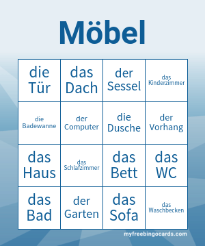 Möbel Bingo