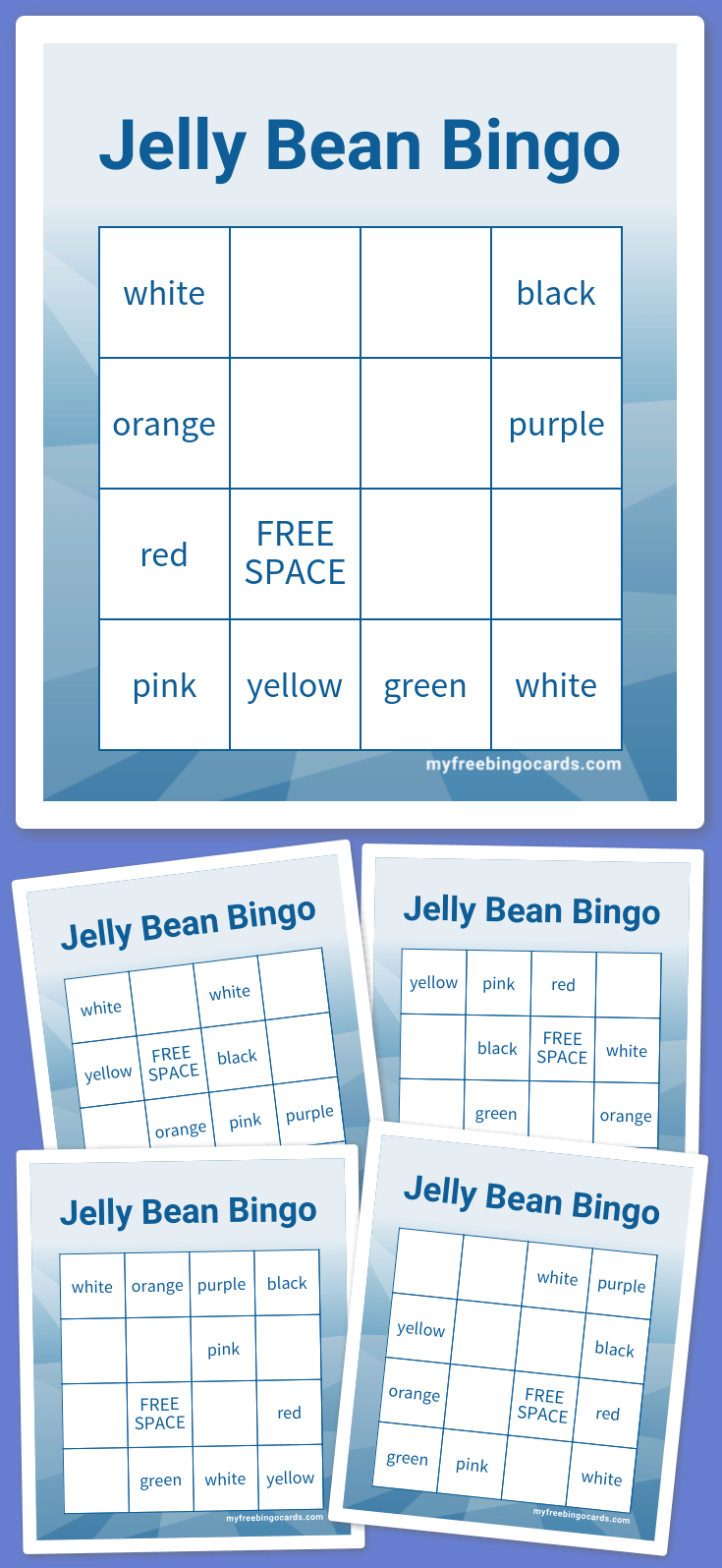 Virtual Jelly Bean Bingo