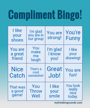 Compliment Bingo!