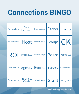 Connections BINGO