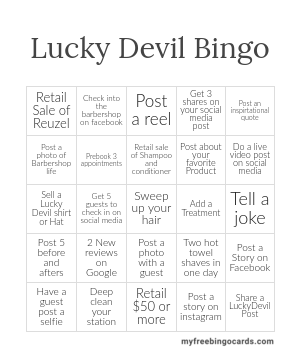 Lucky Devil Bingo
