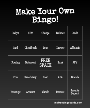 Make Your Own Bingo!