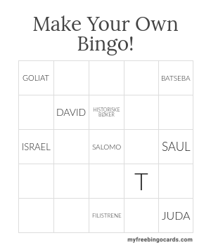 Make Your Own Bingo!