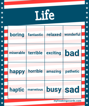 Life Bingo