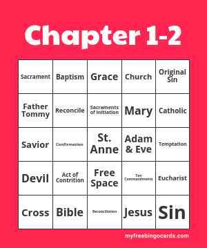 Chapter 1-2 Bingo