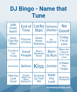 DJ Bingo - Name that Tune