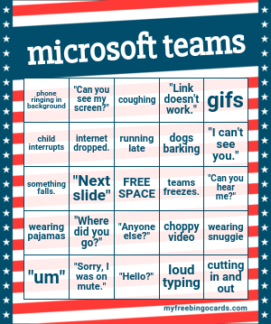 microsoft teams bingo