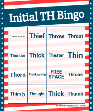 Initial TH Bingo