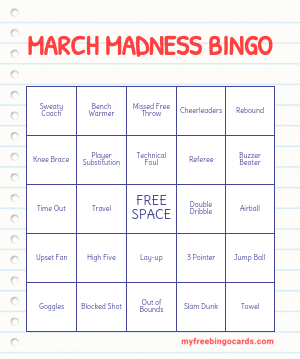 MARCH MADNESS BINGO