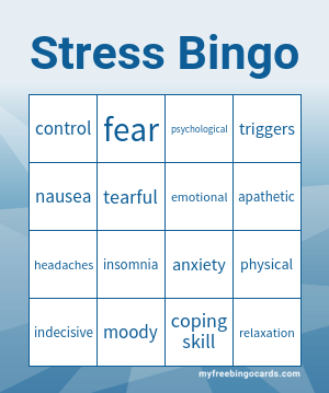 Stress Bingo
