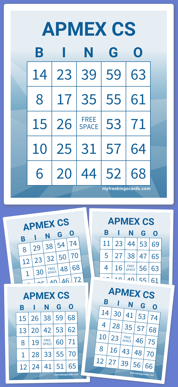 Virtual APMEX CS BINGO