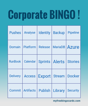 Corporate BINGO