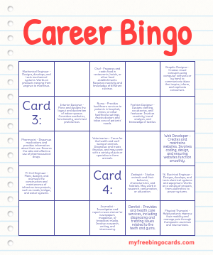 Career Bingo