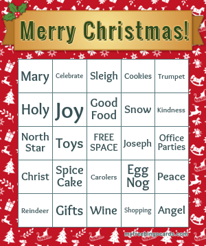Merry Christmas! Bingo