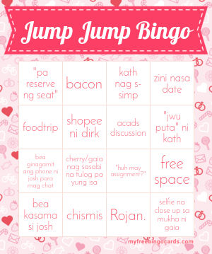 Jump Jump Bingo