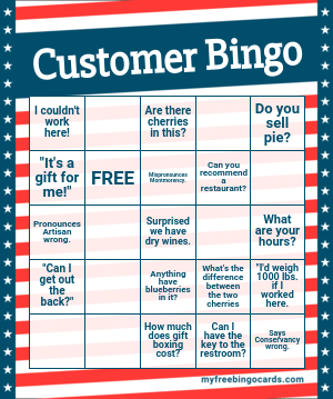 Customer Bingo