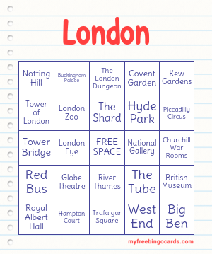 London Bingo