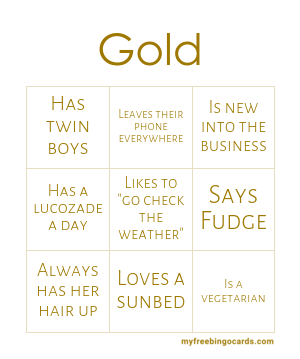 Gold Bingo
