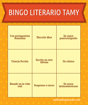 BINGO LITERARIO TAMY