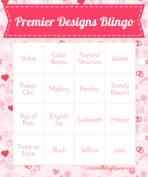 Premier Designs Blingo Bingo