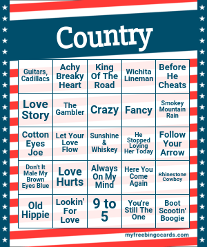 Country Bingo