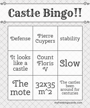 Castle Bingo!!