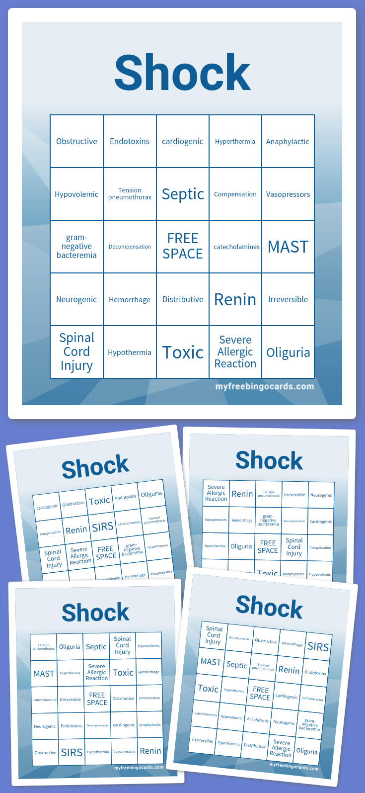 Virtual Shock Bingo