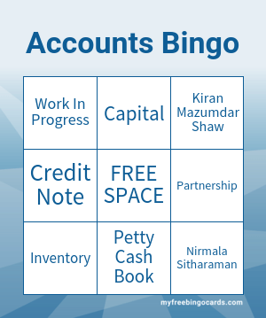 Accounts Bingo
