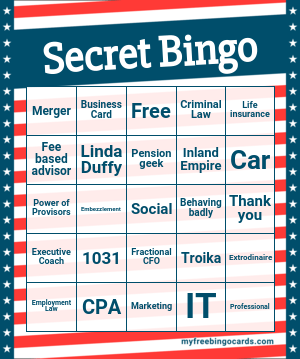 Print 100+ Secret Bingo Cards