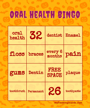 Oral Health BINGO
